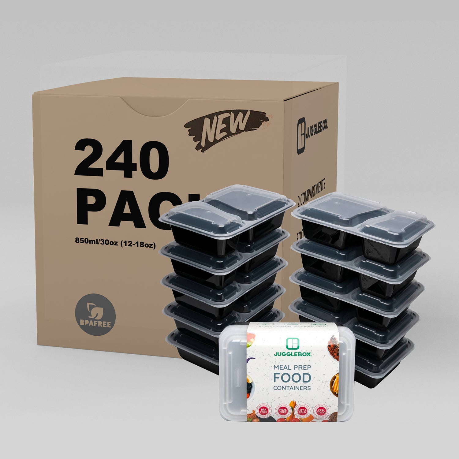 Bulk Save Pack Meal Prep Containers – Jugglebox Australia
